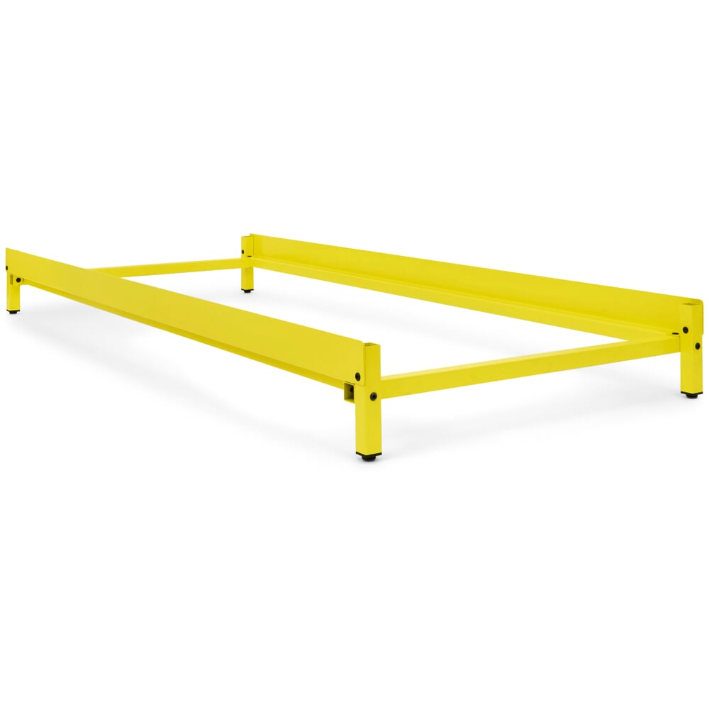 Bett Erik, 90 x 200 cm, RAL 1016 Schwefelgelb | Manufactum