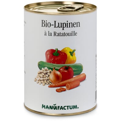 Bio-Lupineneintopf Ratatouille | Manufactum