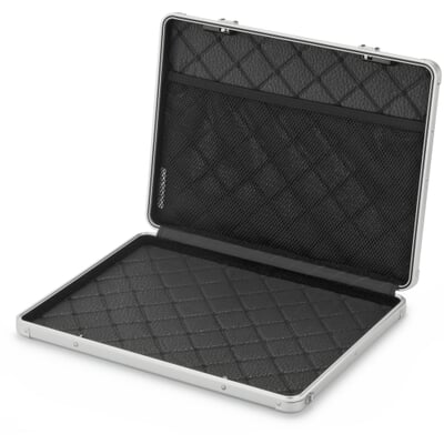 Aluminum laptop sleeve, Silver colors | Manufactum