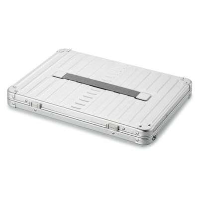 Aluminum laptop sleeve, Silver colors | Manufactum