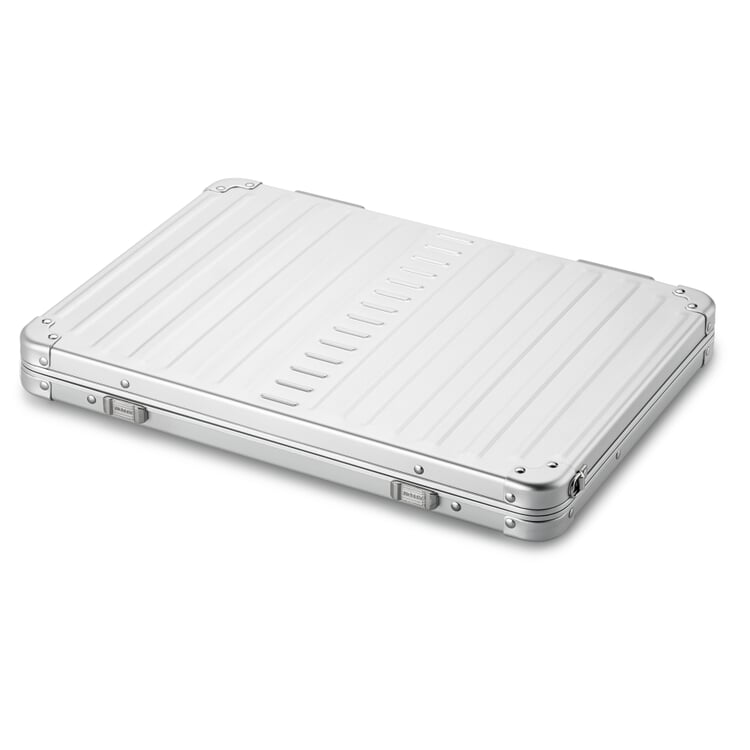 Aluminum laptop sleeve, Silver colors | Manufactum