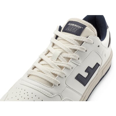 Herensneakers Saline, Wit-Blauw | Manufactum