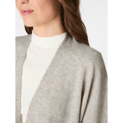 Dames vest merino wol, Lichtgrijs | Manufactum