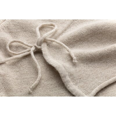 Baby-Wickeljacke Merinowolle, Beige | Manufactum