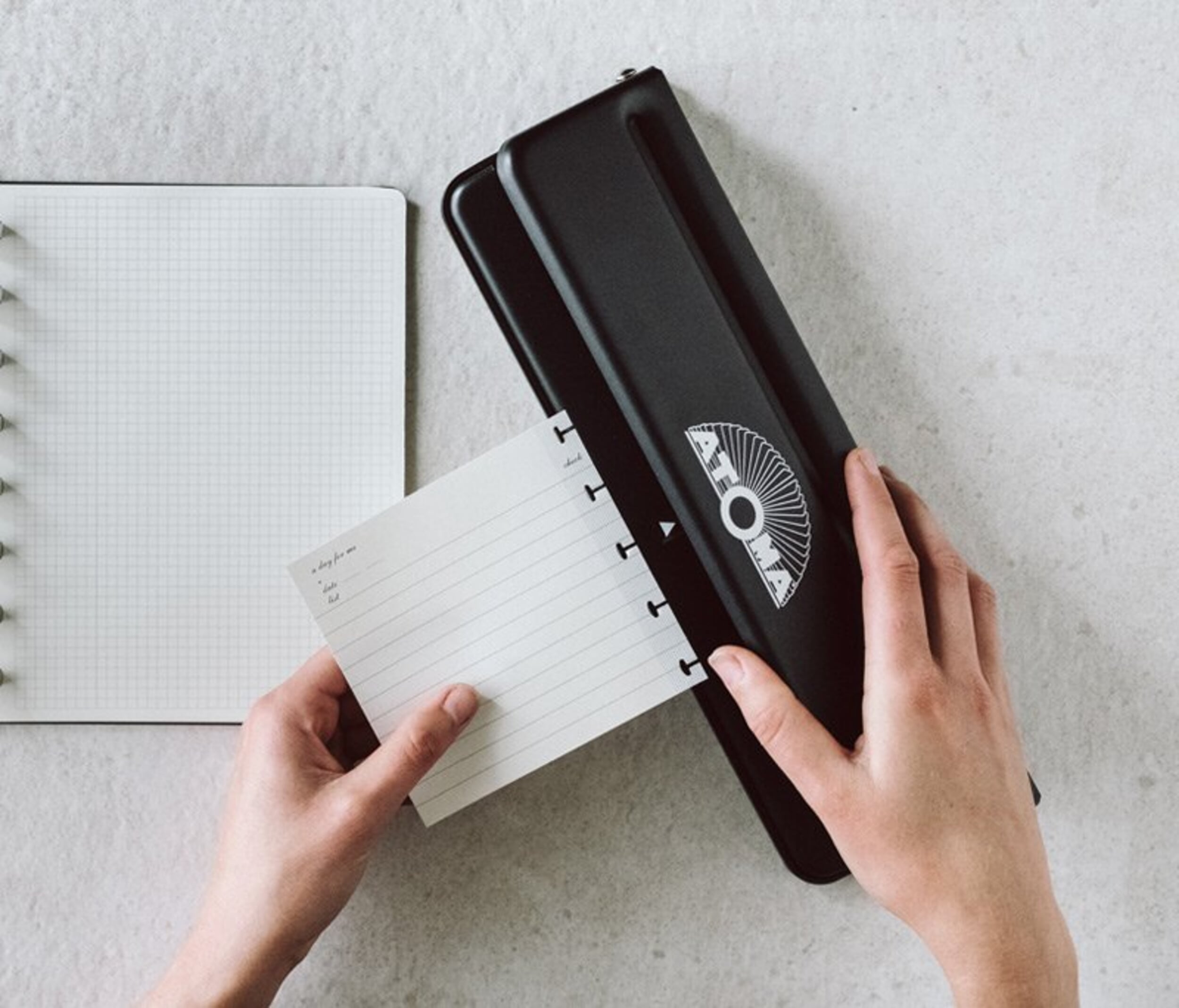 Atoma: das klassische Notizbuchsystem | Manufactum