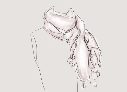 Sjaal knopen: 10 variaties en ideeën | Manufactum