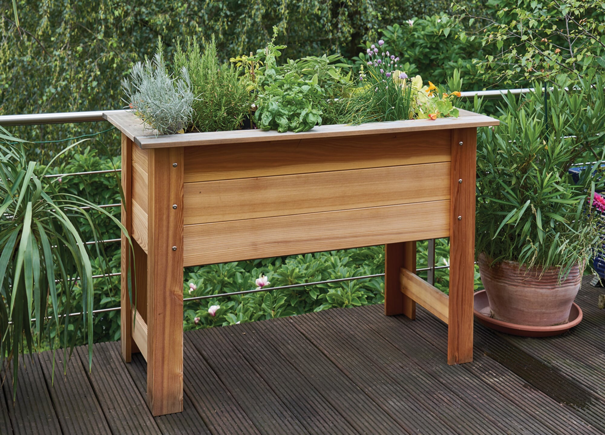 Hochbeete für Balkon & Terrasse | Manufactum