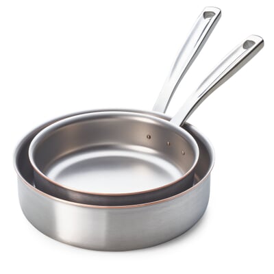 Hohe Pfanne Kupferkern, Ø 24 cm | Manufactum