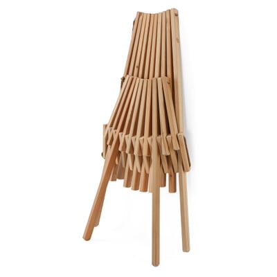 Vouwbare fauteuil elzenhout, Geolied elzenhout | Manufactum