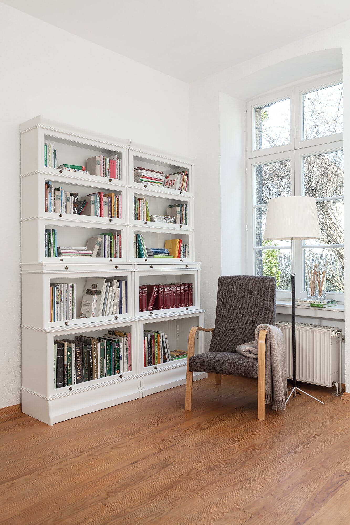 Bücherschrank weiß | Manufactum