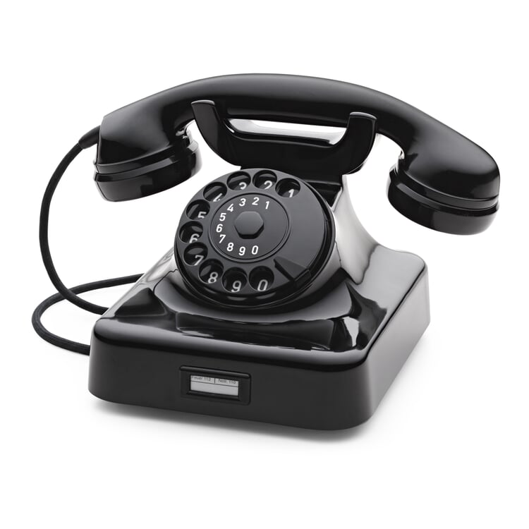 Phone W 48, Black. Bakelite® | Manufactum