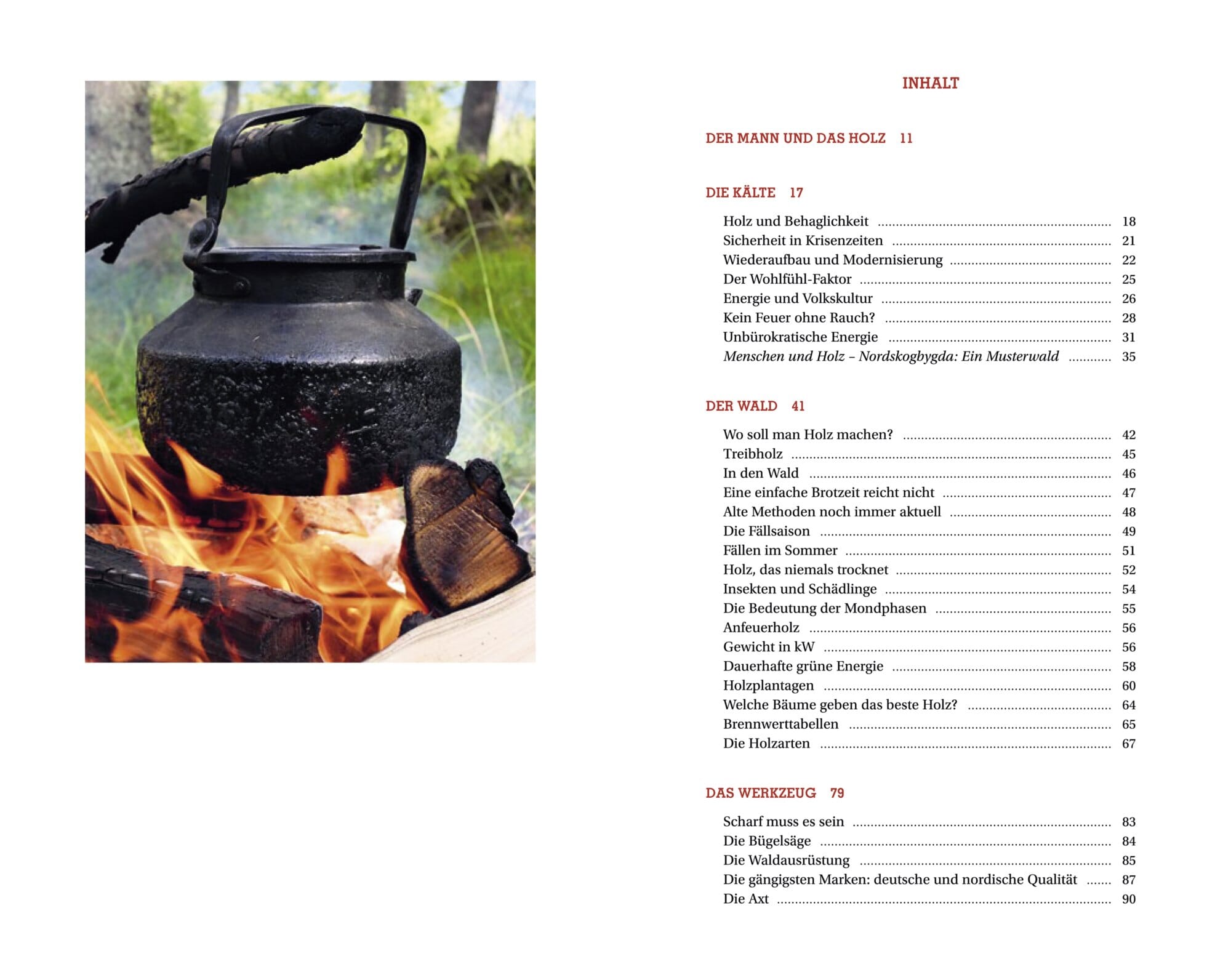 Der Mann und das Holz | Manufactum