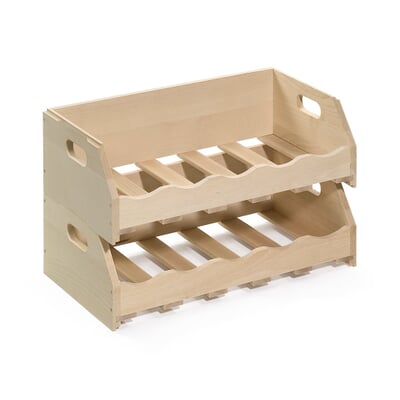 Manufactum Beukenhouten Flessenkrat | Manufactum