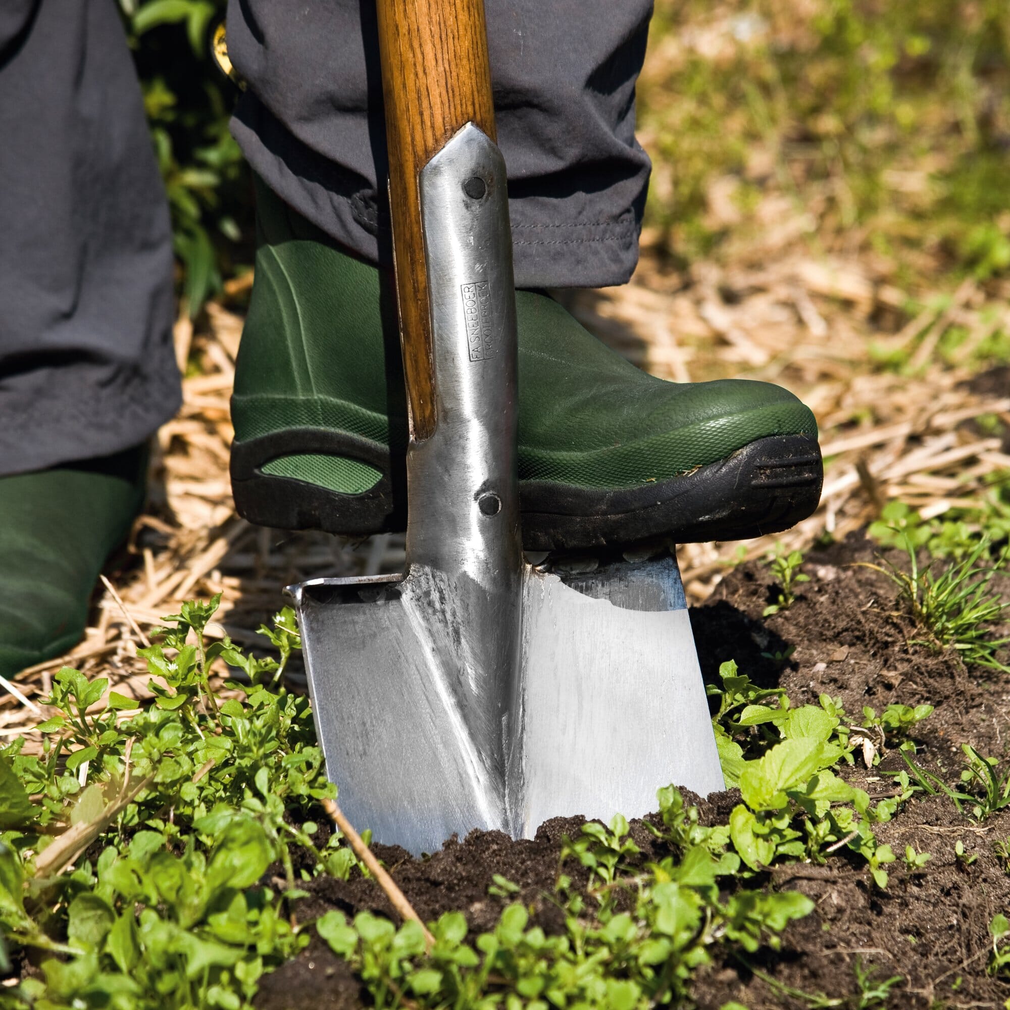 Stainless steel garden spade store