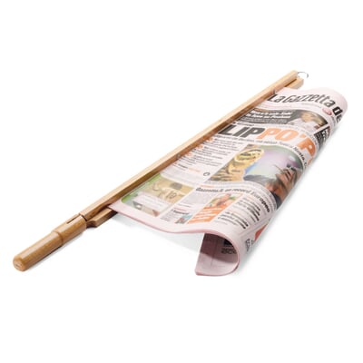 Krantenhouder beukenhout | Manufactum