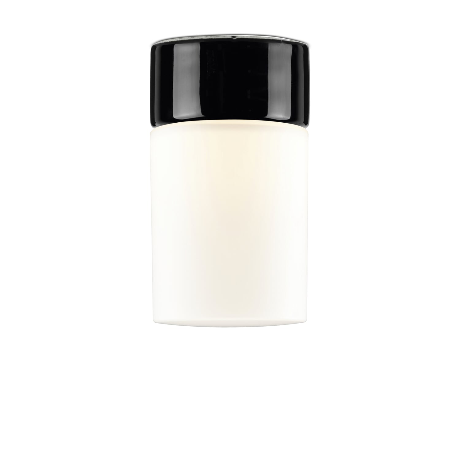 Cilinder voor wand- en plafondverlichting, Drie, Zwart/mat | Manufactum