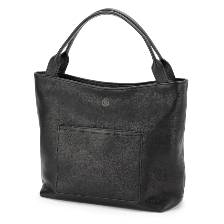 Leren damestas, Zwart | Manufactum