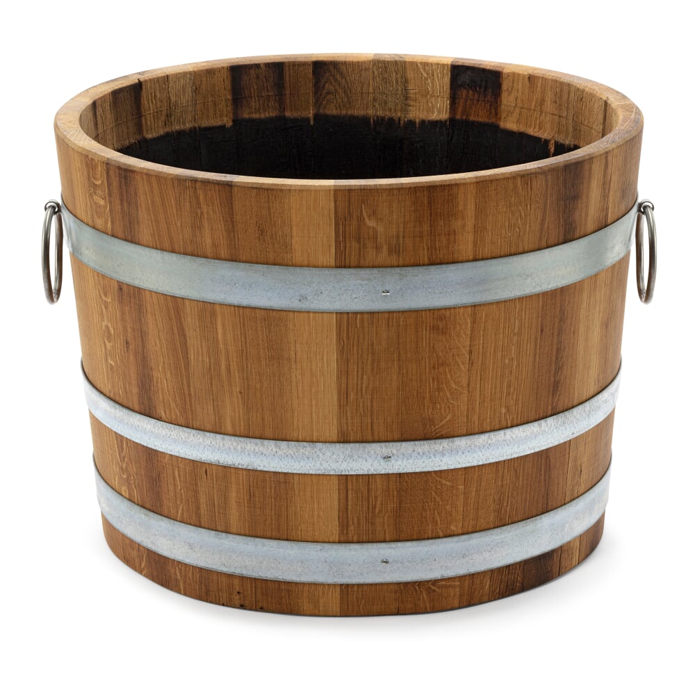 Plantenbak eikenhout, Middel | Manufactum