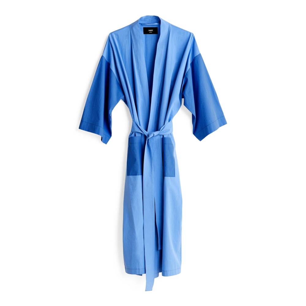 Morgenmantel Duo, Blau | Manufactum