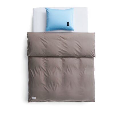 Kopfkissenbezug Pure Satin, Hellblau (baby blue), 80 × 80 cm | Manufactum