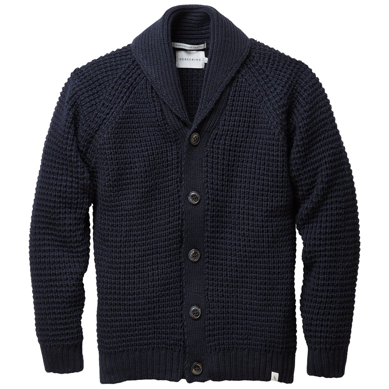 Herren-Cardigan Wolle, Dunkelblau | Manufactum