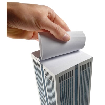 Notizzettelblock Paperscraper®, Wolkenkratzer Downtown | Manufactum