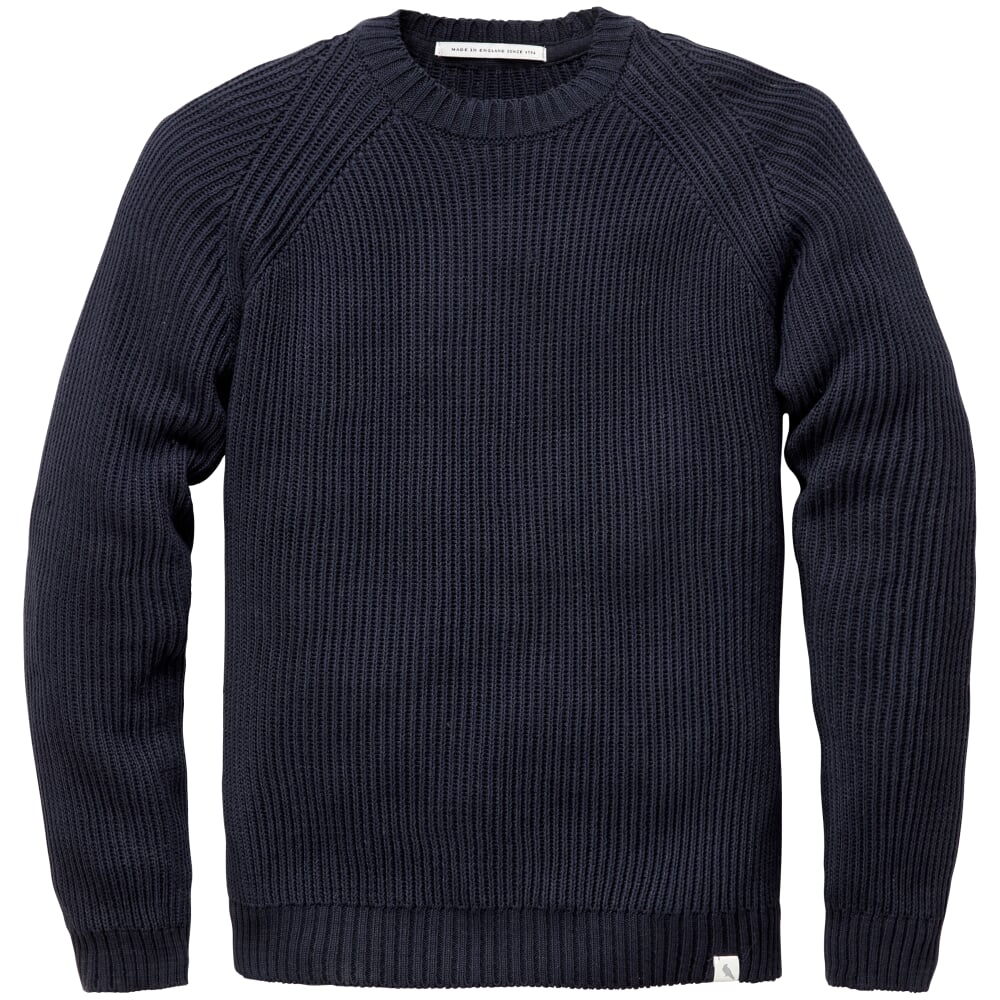 Herren-Strickpullover, Dunkelblau | Manufactum