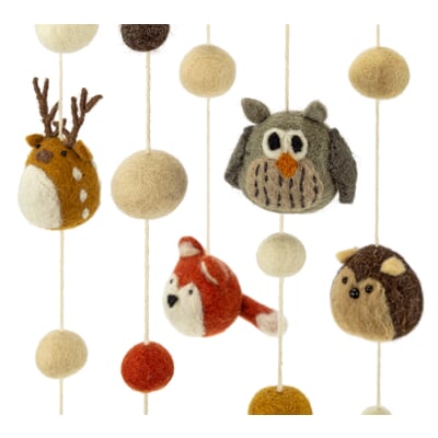Mobile Filz, Waldtiere | Manufactum