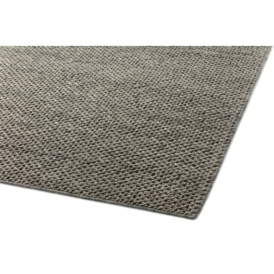 Wollen tapijt gevlekt, Donkergrijs, 90 × 200 cm | Manufactum