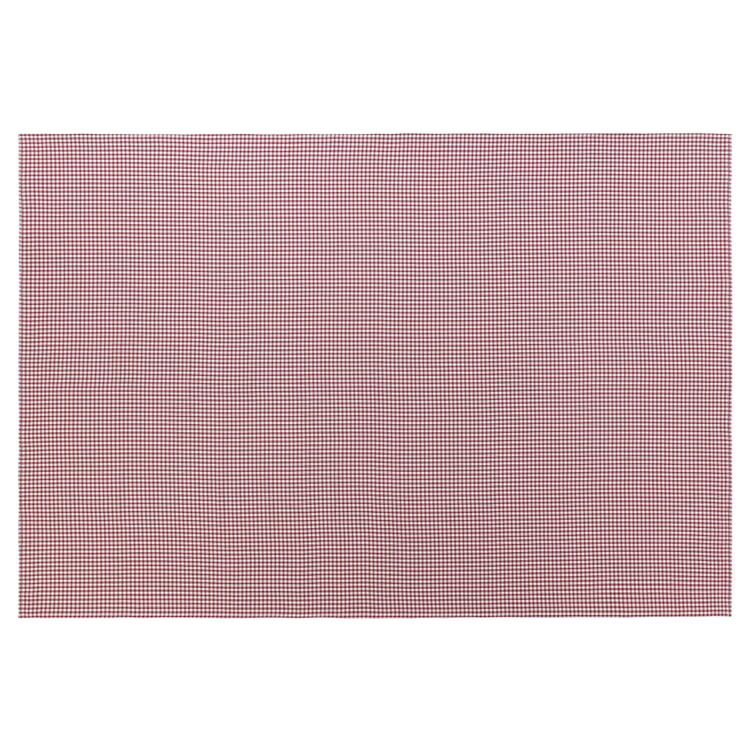 Tafelkleed rood-wit geruit, 135 × 200 cm | Manufactum