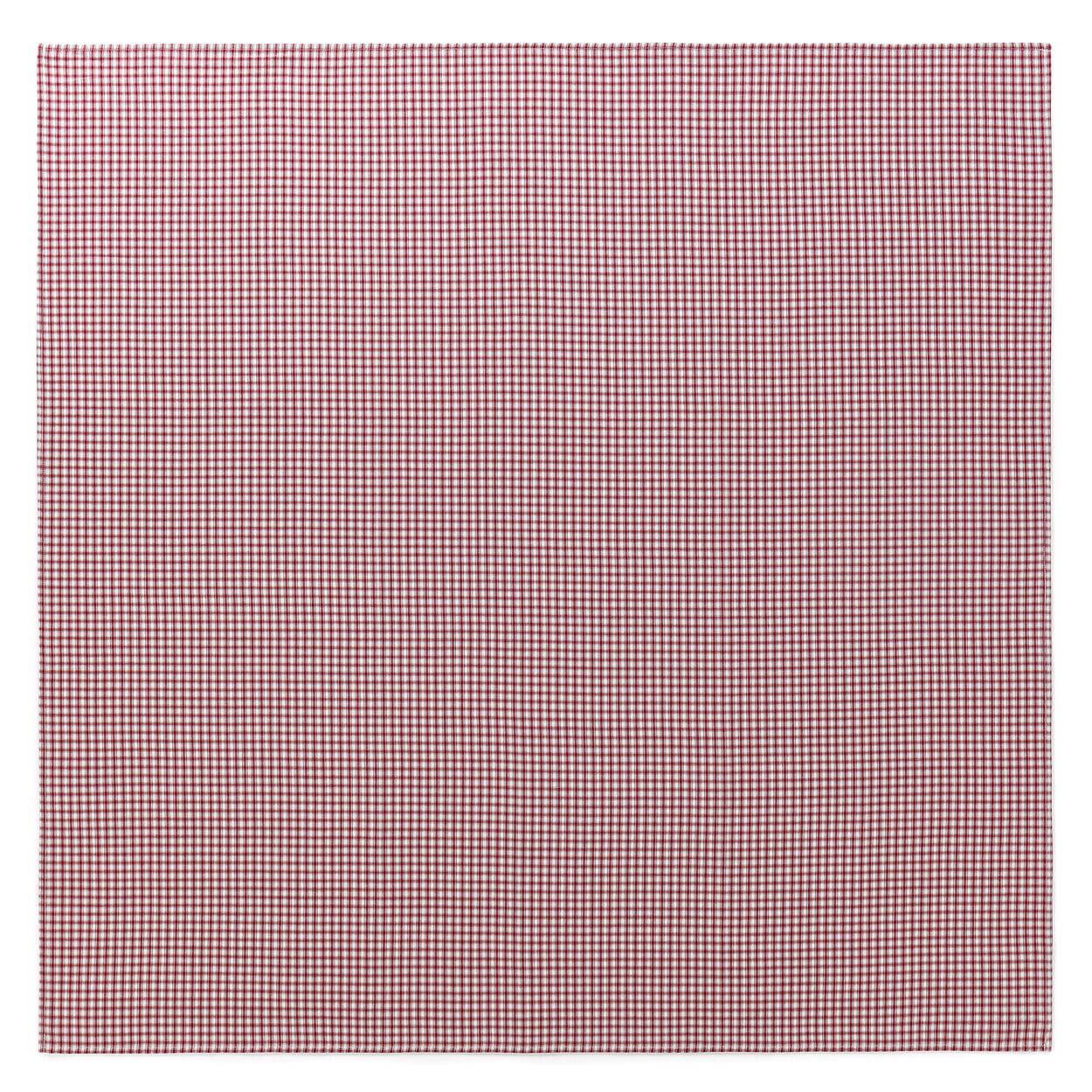 Tafelkleed rood-wit geruit, 135 × 135 cm | Manufactum