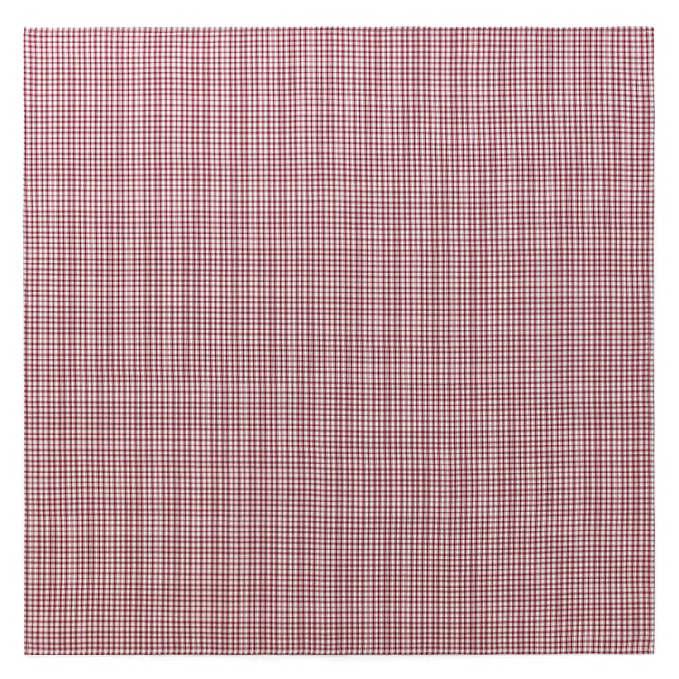Tafelkleed rood-wit geruit, 135 × 135 cm | Manufactum