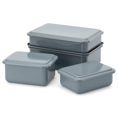 Opbergdoos groot/hoog, Bosbessen | Manufactum