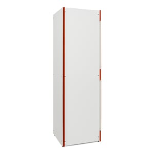 Schrank P100, Weiß / RAL 2001 Rotorange | Manufactum