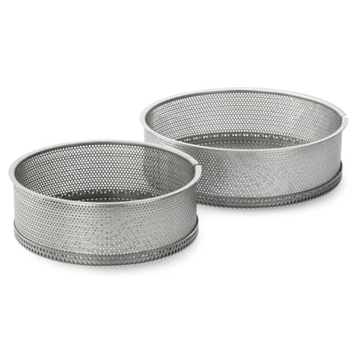 Cheesecake mold stainless steel perforated, 24 cm | Manufactum