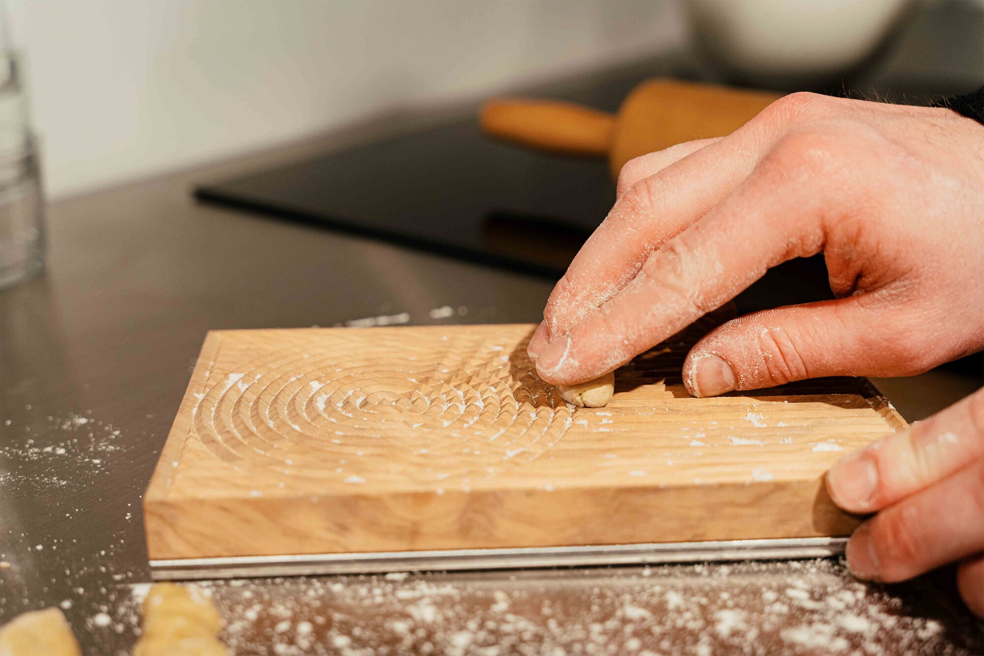 L Abruzzo Pasta Board Maccheroni With Meatballs (available Just For