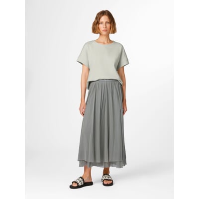 Dames Tule Rok Lang, Groen-grijs | Manufactum