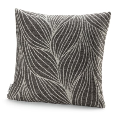 Lammwollkissenbezug Flette, Dunkelgrau | Manufactum