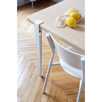 TT table leg, Pure white RAL 9010 | Manufactum